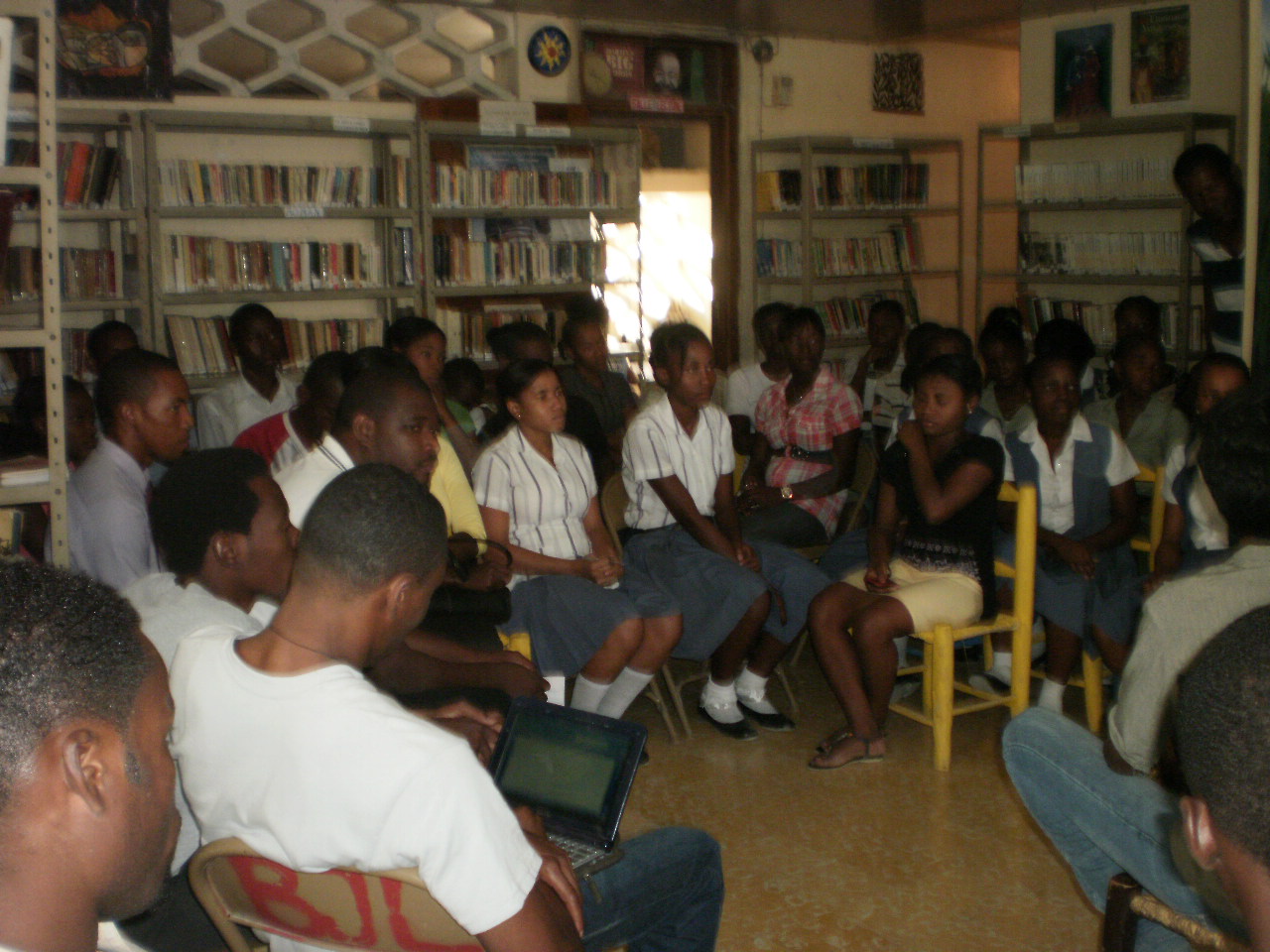 Bibliothèque Justin Lherisson: D'Elles : Avec Kettly Mars, 7 à Elle met ...