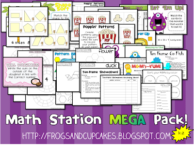 Tales of Frogs and Cupcakes: My Loot and Math Station MEGA Pack!