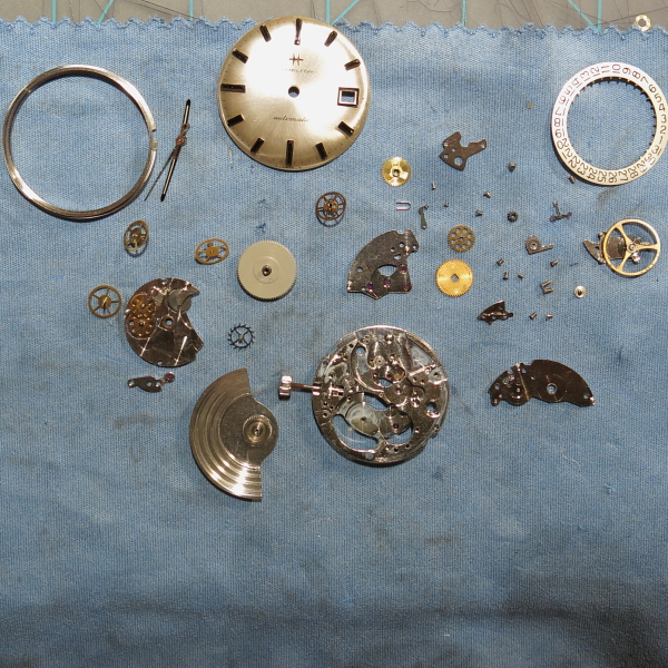 Vintage Hamilton Watch Restoration: 1968 Dateline A-586