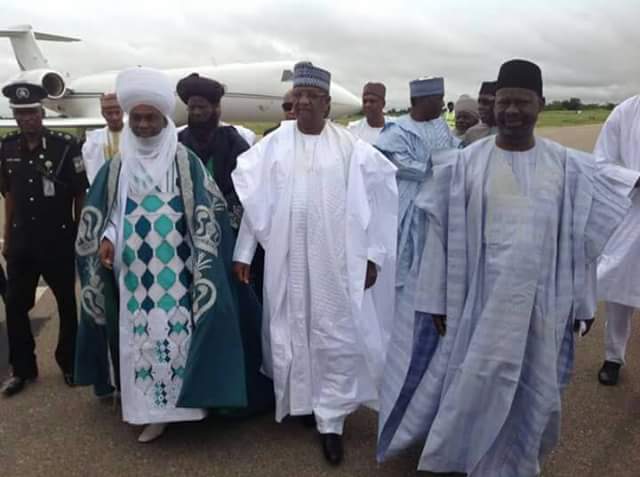 Photos: Governor Dankwambo names road after Maiduguri billionaire ...