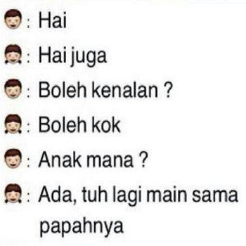 13 Meme 'Obrolan Ajak Kenalan' Ini Lucunya Modus Banget