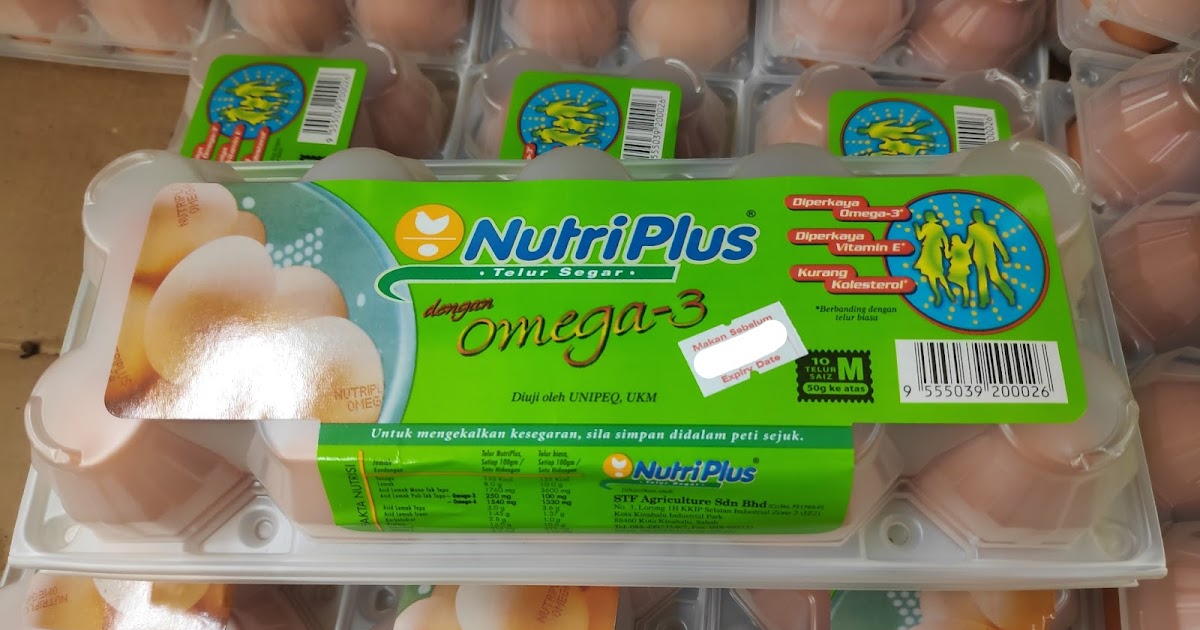 Sulap Kedai Kita: Telur Ayam Nutriplus Omega 3