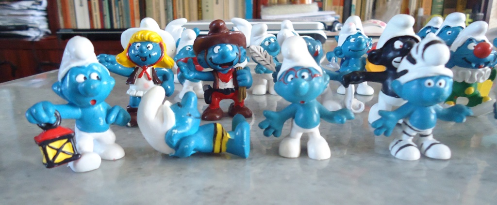 Vintage Smurf Figures: My Personal Smurf Figures Collection 2