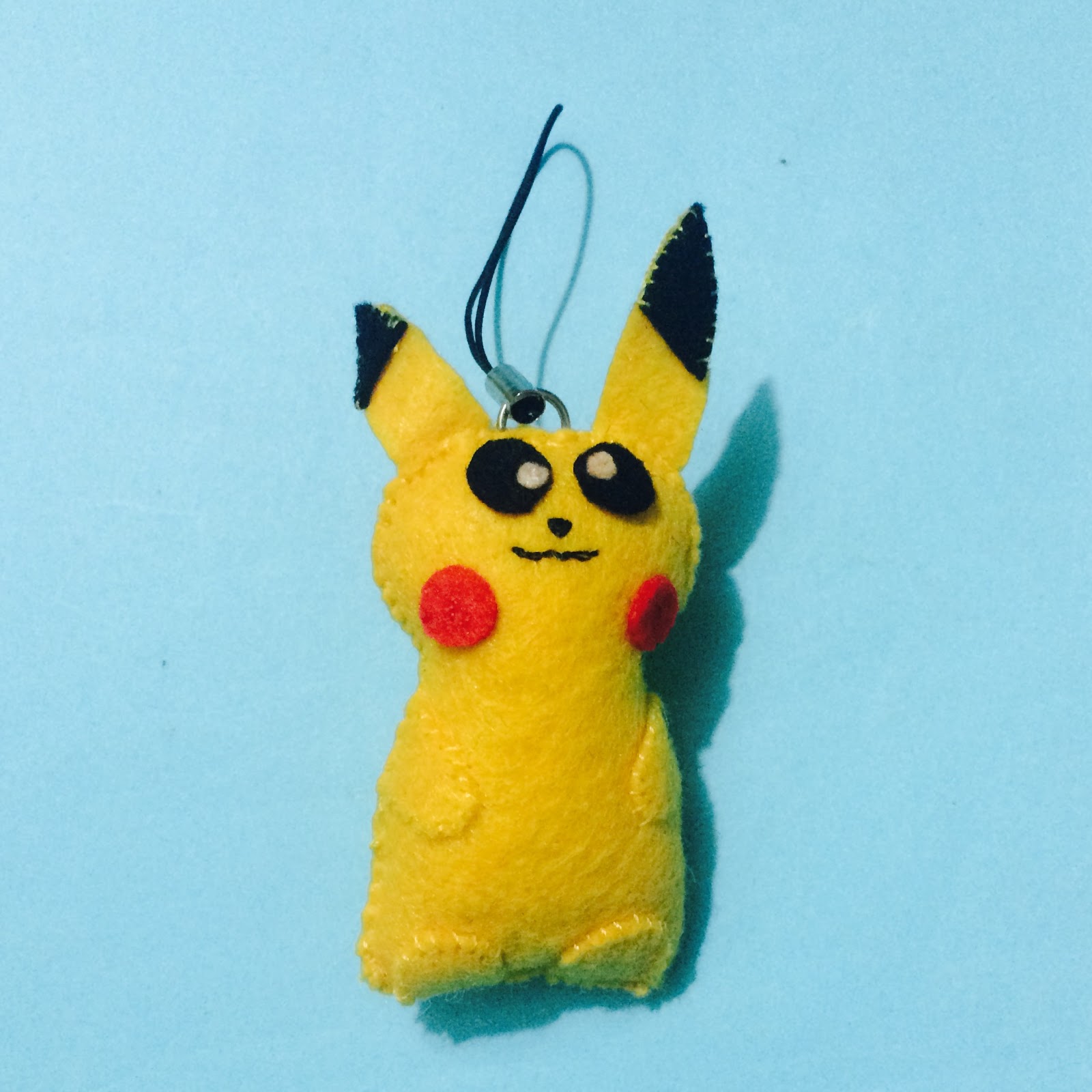 My handmade world: Handmade Pokemon Keychain