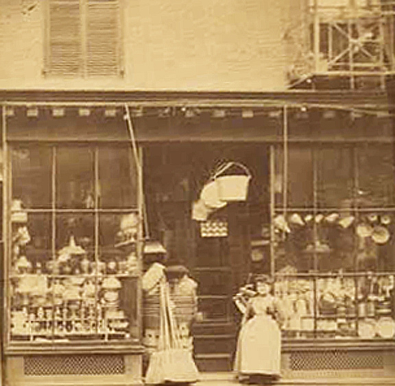 Women's Work: Quilts: A Fancy Store in New York City