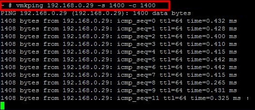Pantallazos.es: Realizar un Ping desde un Host ESXi - VMKPing