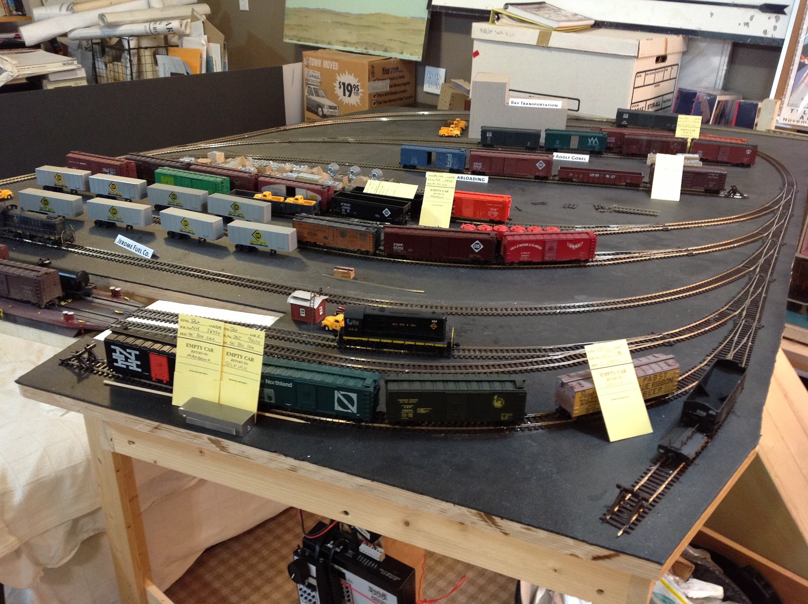 Model Railroad Design: Lightweight Bench Work Thoughts