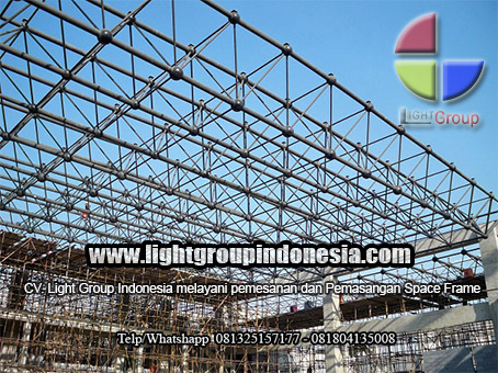 Light Group Indonesia: SPESIFIKASI MATERIAL SPACE FRAME