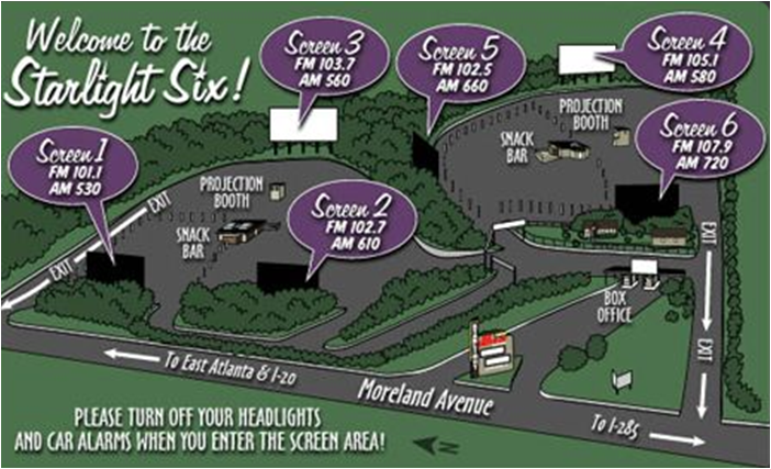 Holy Belts and Shants: Things to Do: Starlight Six Drive-In