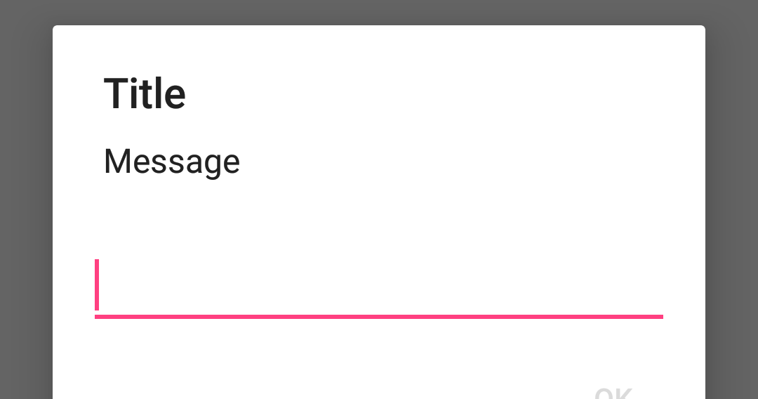 Yam の 雑記帳 Alertdialog の Button の有効無効を切り替える 