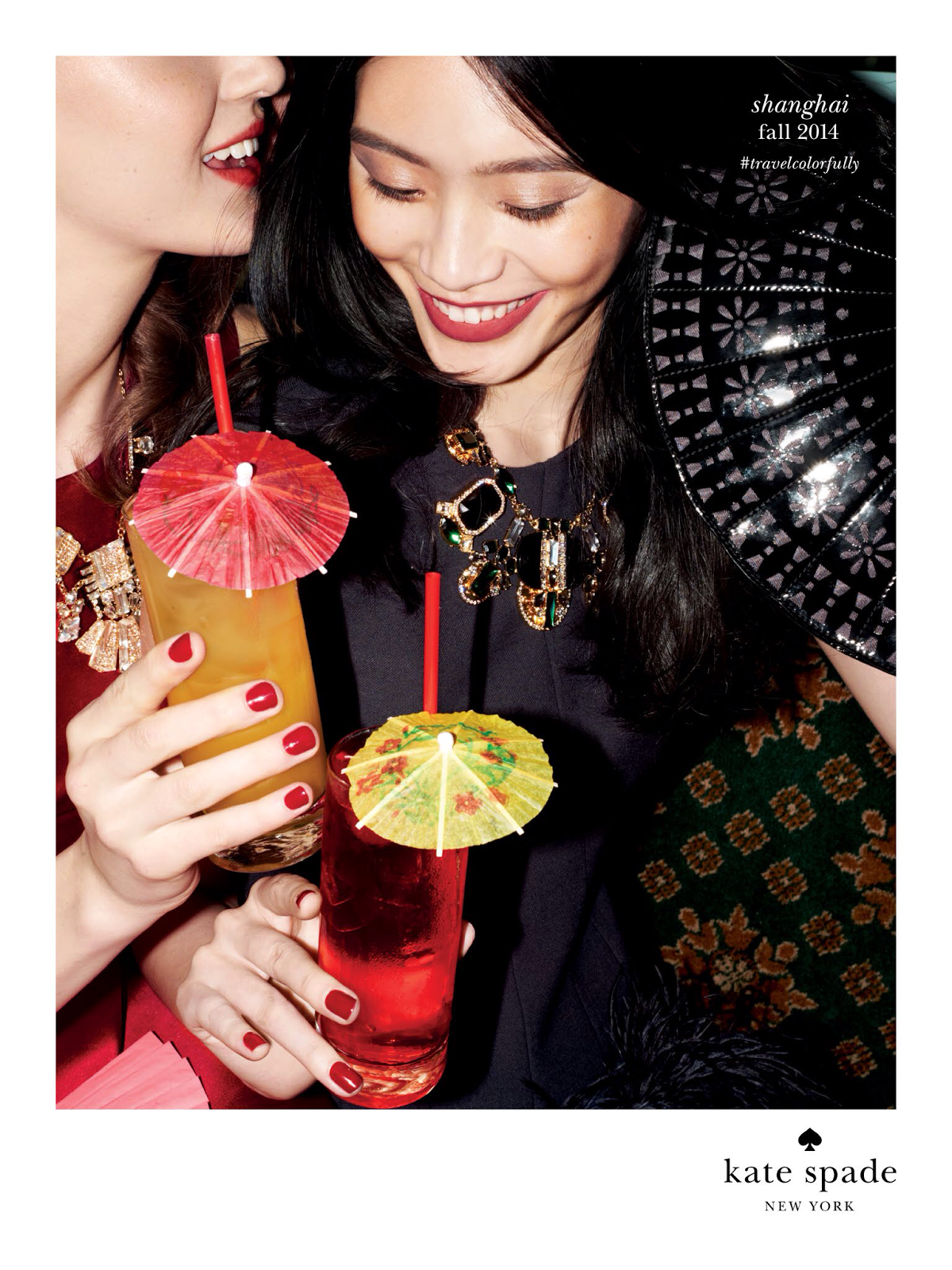 AD CAMPAIGN: Ming Xi for Kate Spade, Fall/Winter 2014 | Actress Models