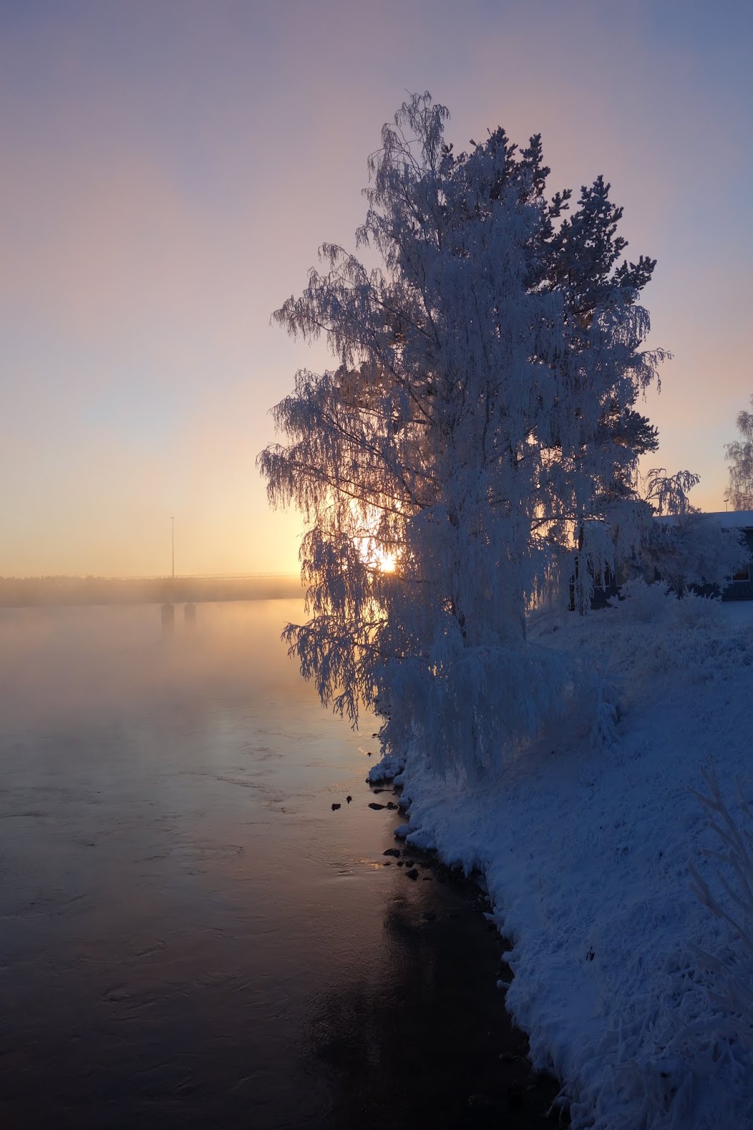 virtualwelt: Auringon nousu Vuoksen yllä