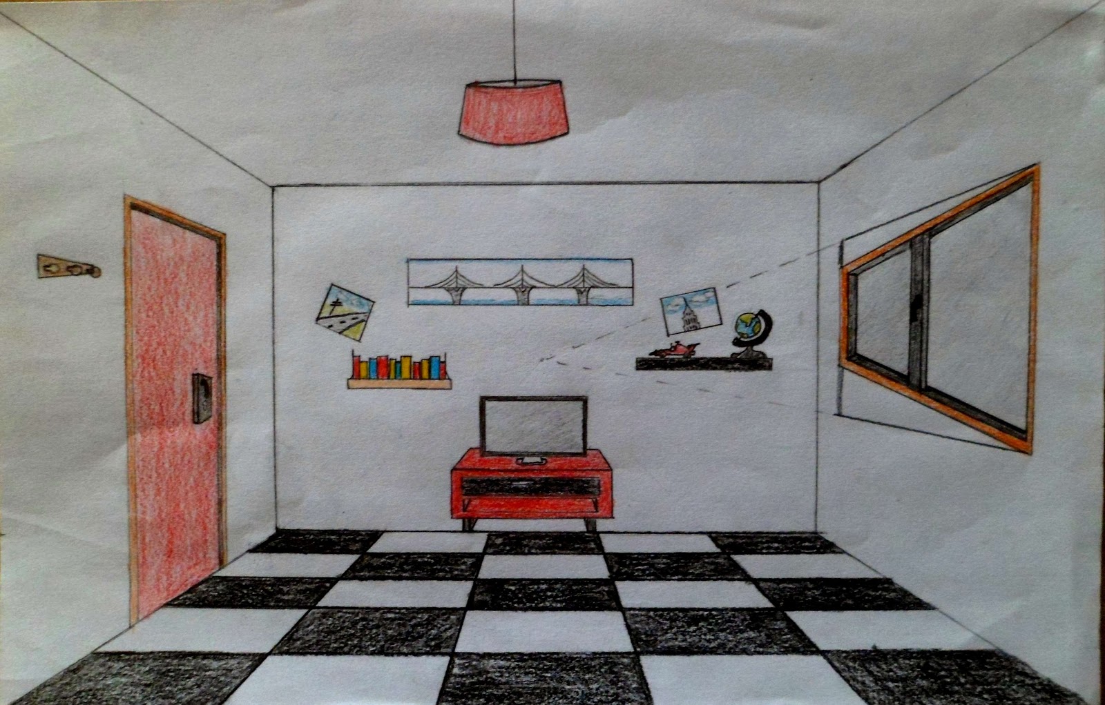 ARTS PLASTIQUES... 2012-2013 : 4E - LA PERSPECTIVE LINEAIRE