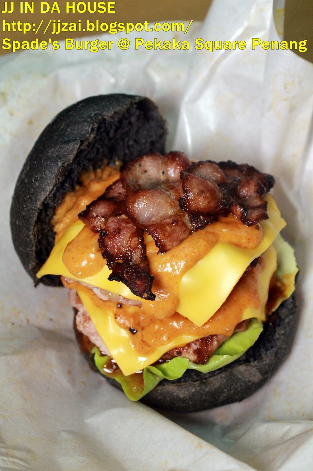 JJ IN DA HOUSE: Spade's Burger @ Pekaka Square Penang