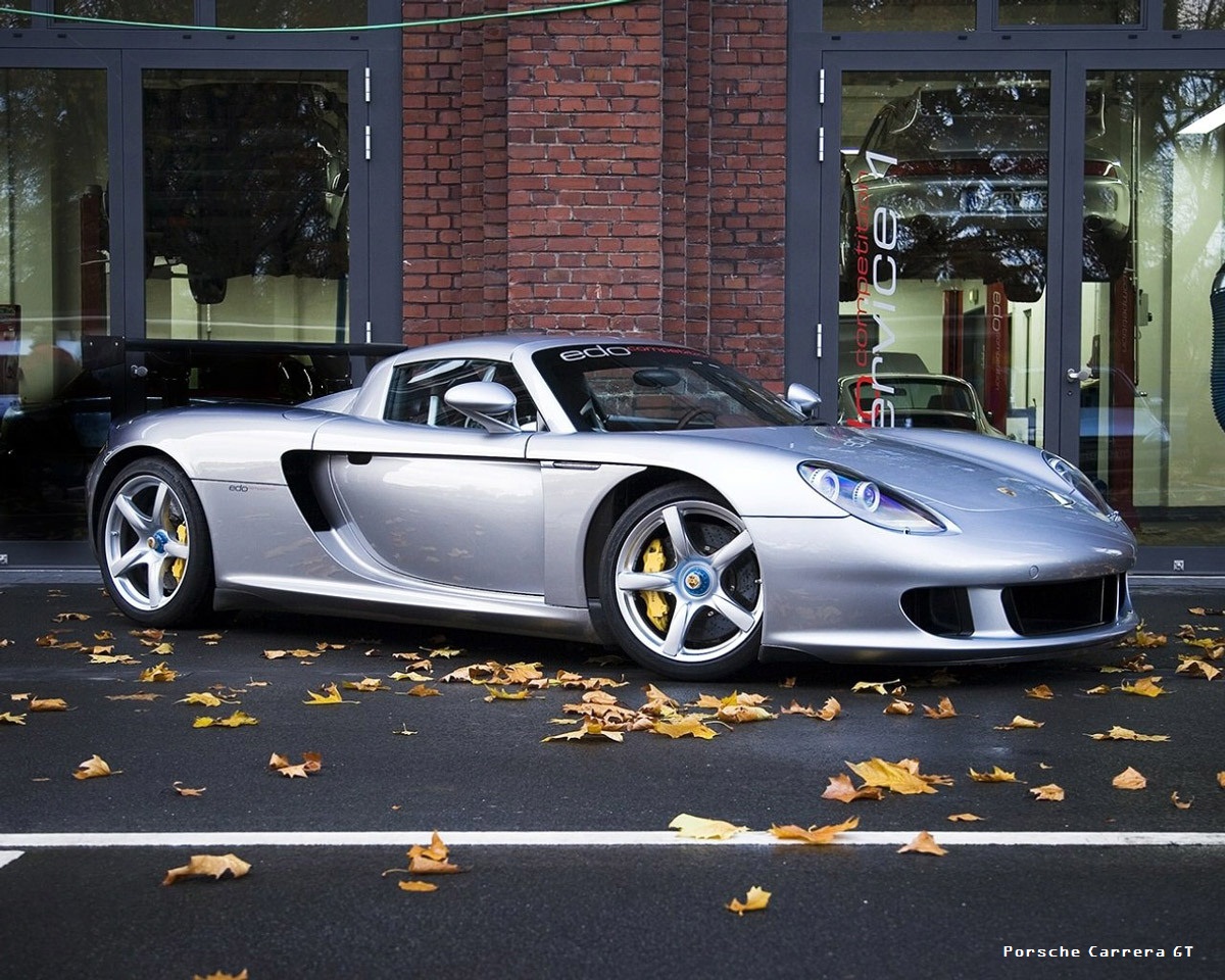 Porsche Carrera GT with Rear Wing Cars Wallpapers HD 2012
