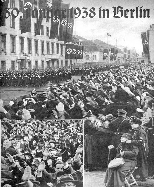 Reichsfoto: LSSAH Parade in Berlin - 30.01.1938