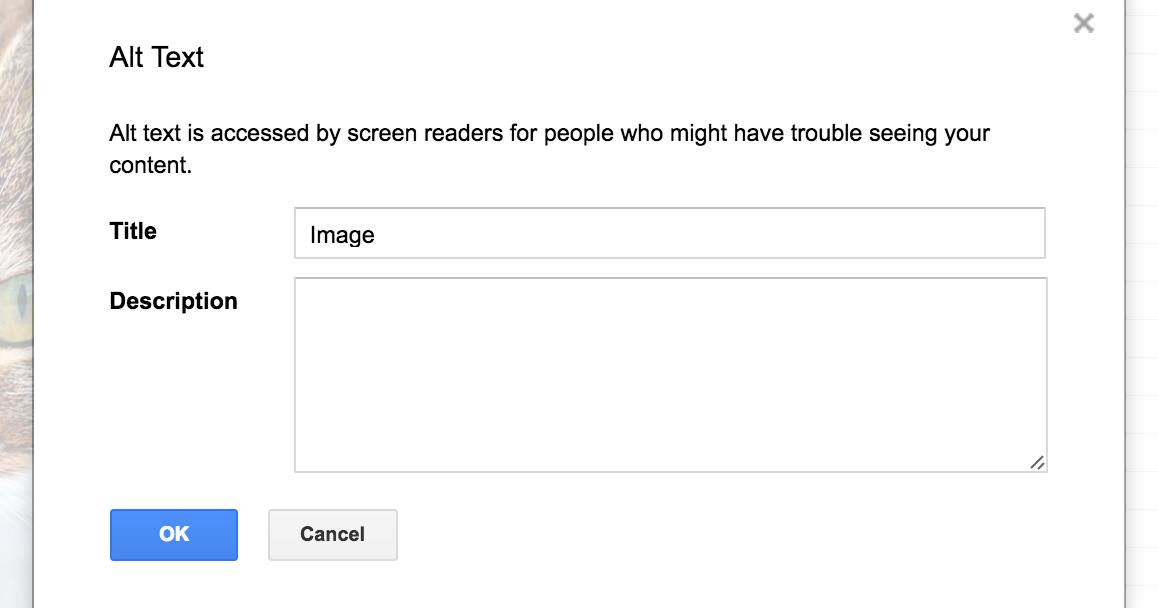 Alt Image Tags in Google Docs, Slides, Drawing, and Sheets - >>> Create ...