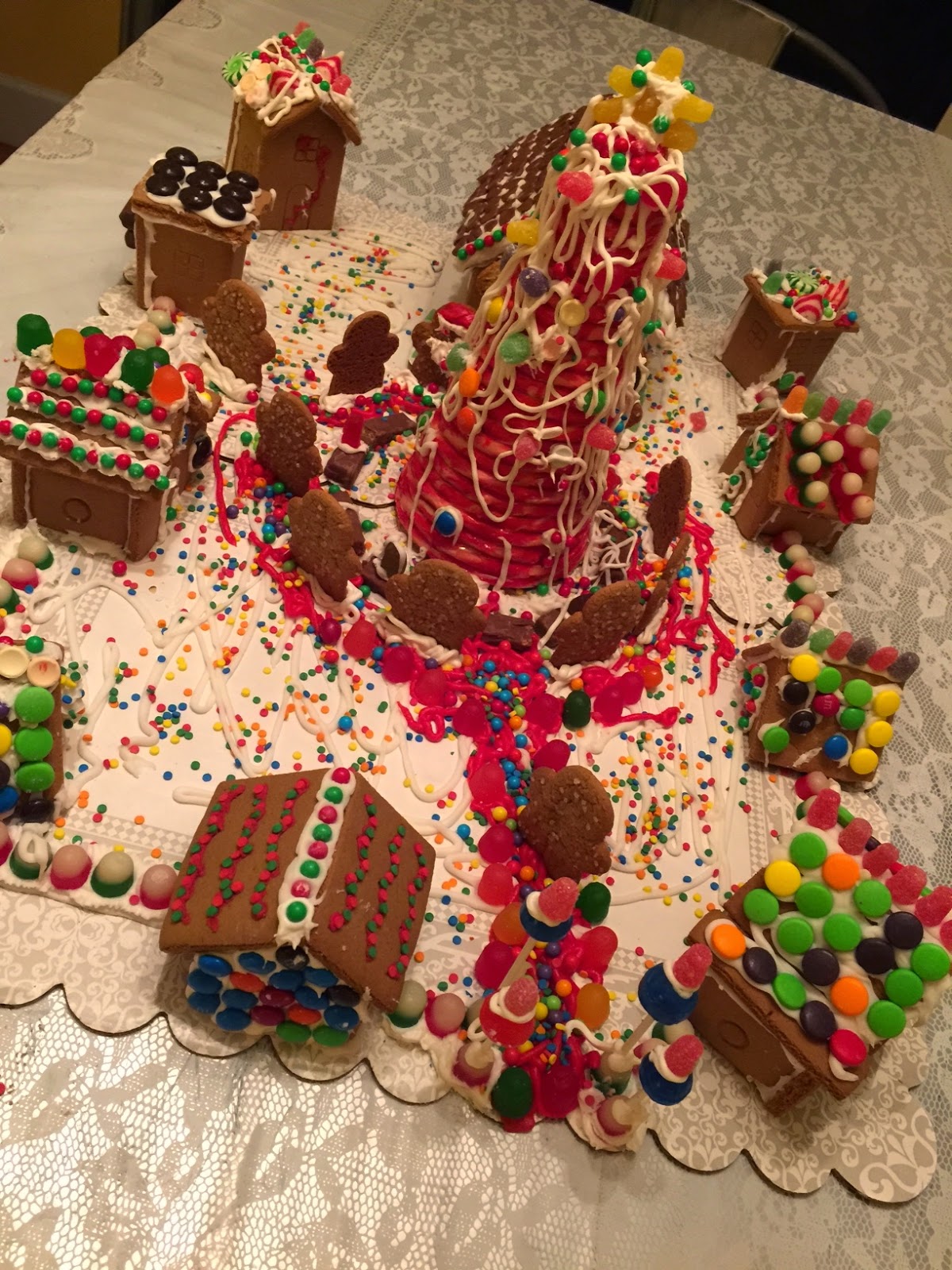 I am actually the Nanny: 5 Tips for Making a Gingerbread Village!