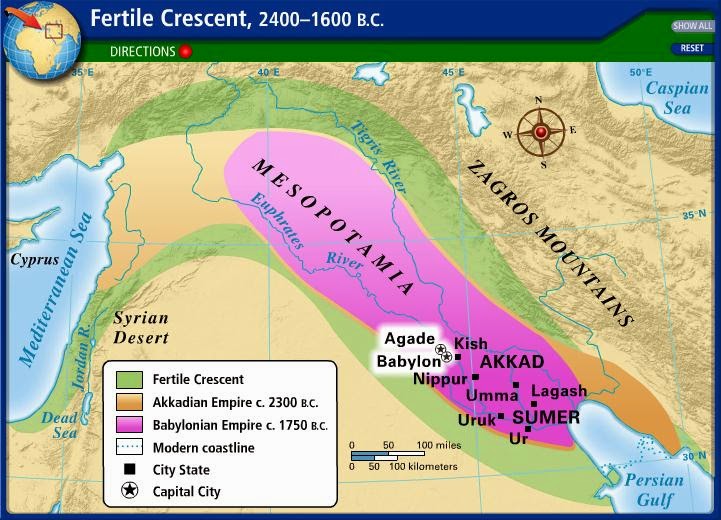 Conociendo el Mundo: Civilización Sumeria y el Imperio Acadio