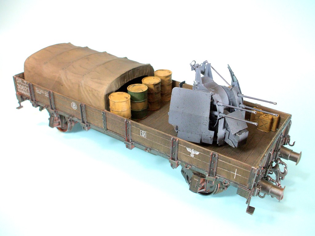 Model Building: TRUMPETER RAILWAY GONDOLA