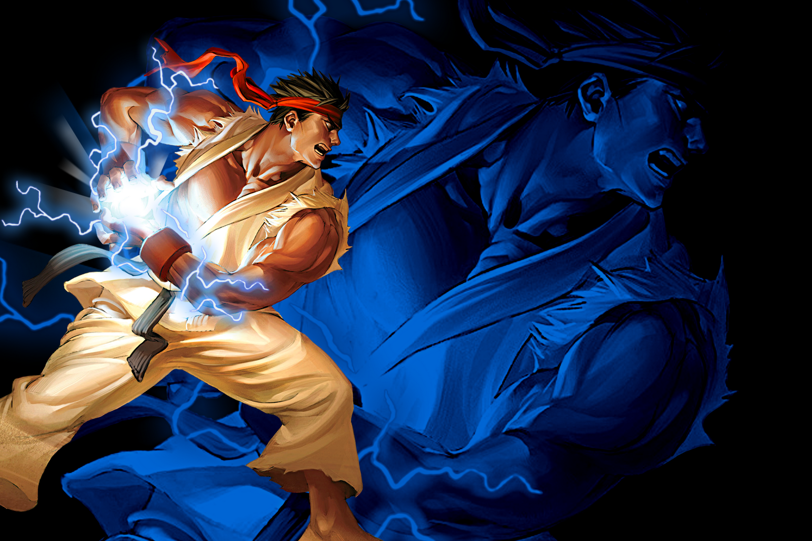 Ryu_fireball_wallpaper_by_natedone - Wallpaper XYZ
