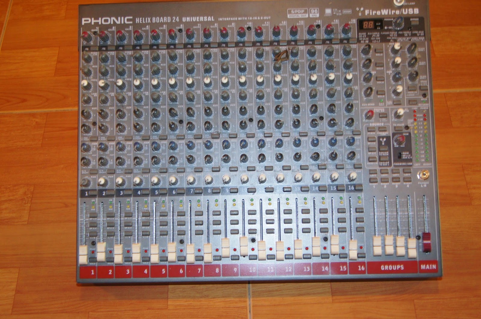 Jual Alat Musik Bekas : Jual Mixer Recording Murah