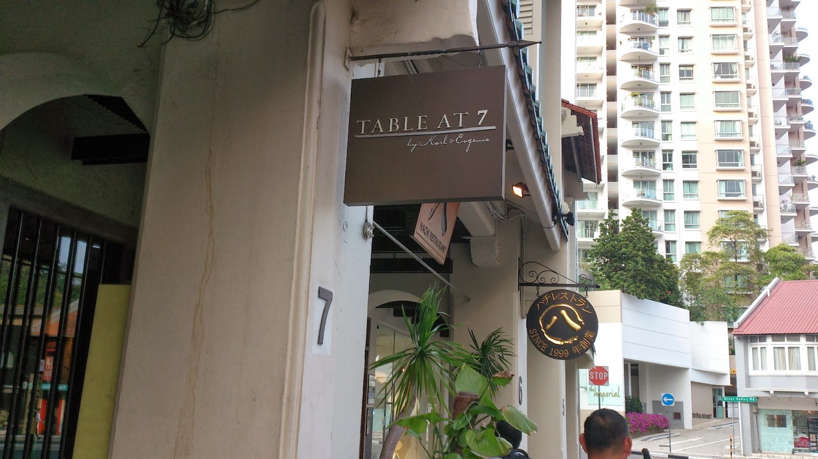 Dining at Table at 7 but we went in at 6:30