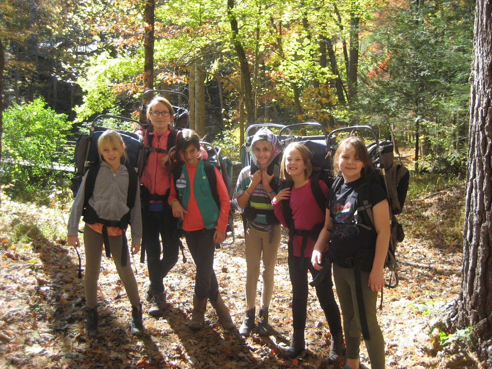 Girl Scouts: Fall Camping at Camp May Flather- 2011