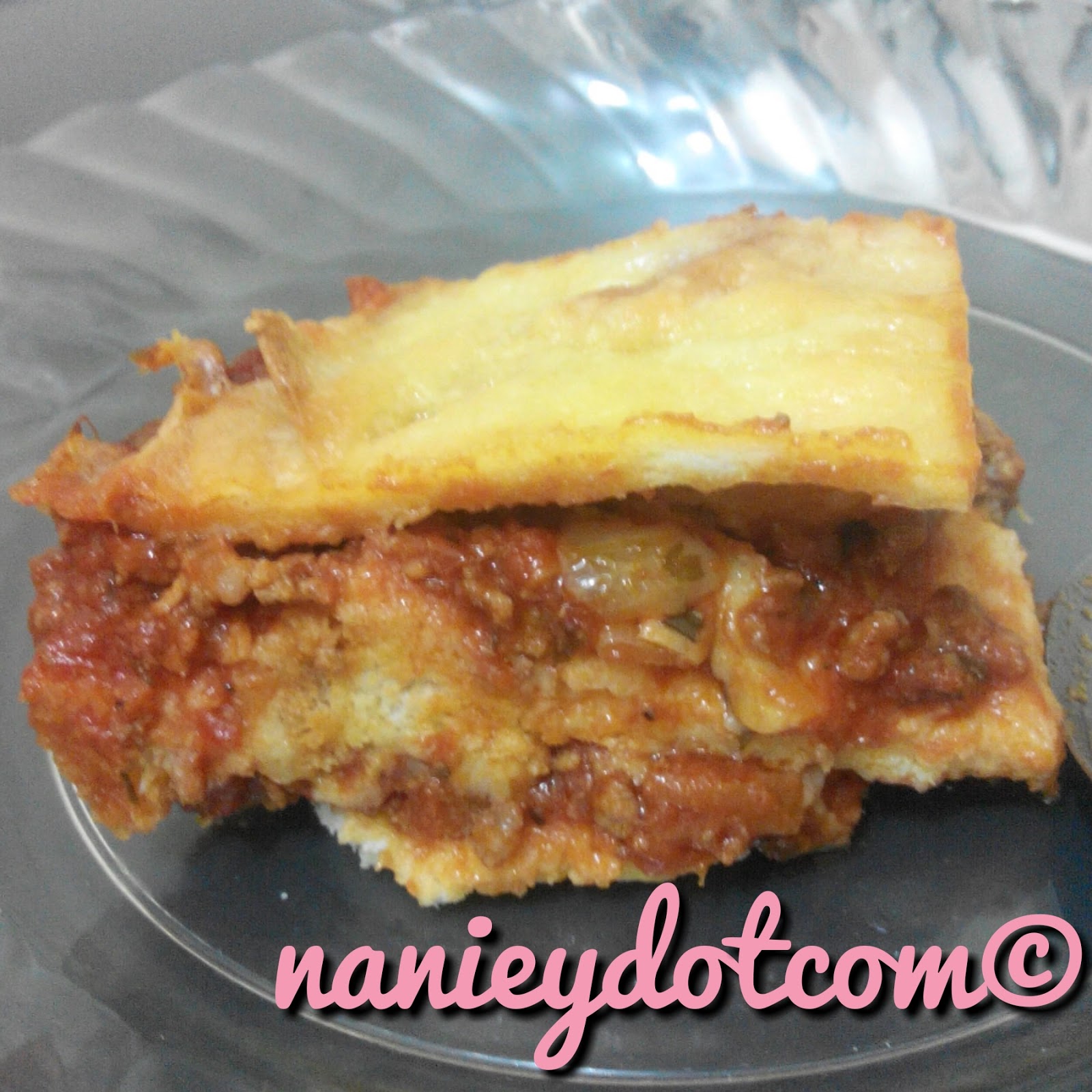 Resepi Beef Lasagna Menggunakan Roti (VIDEO) - nanieybarnieylurviey