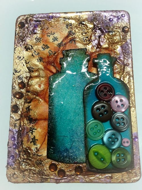 Skaparlusten: Ett, två tre.... knappar på rad