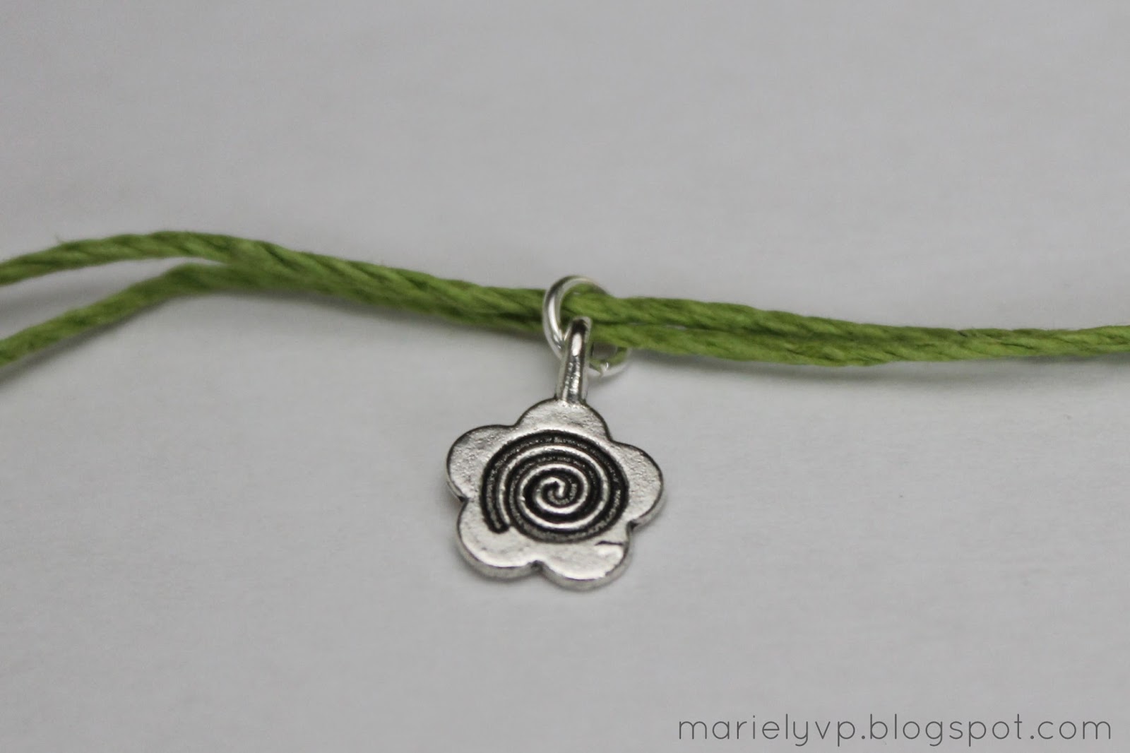 We Read!: DIY: Thread + Charm Bracelets