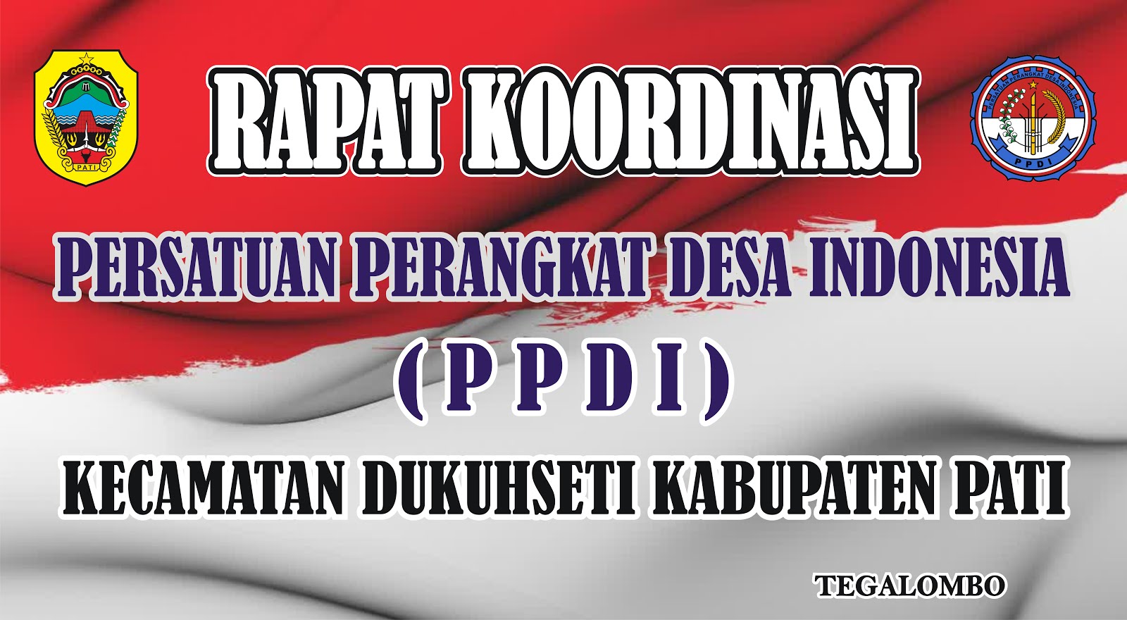 CONTOH banner/Pamflet untuk Rapat Koordinasi (RAKOR) - Design Banner ...