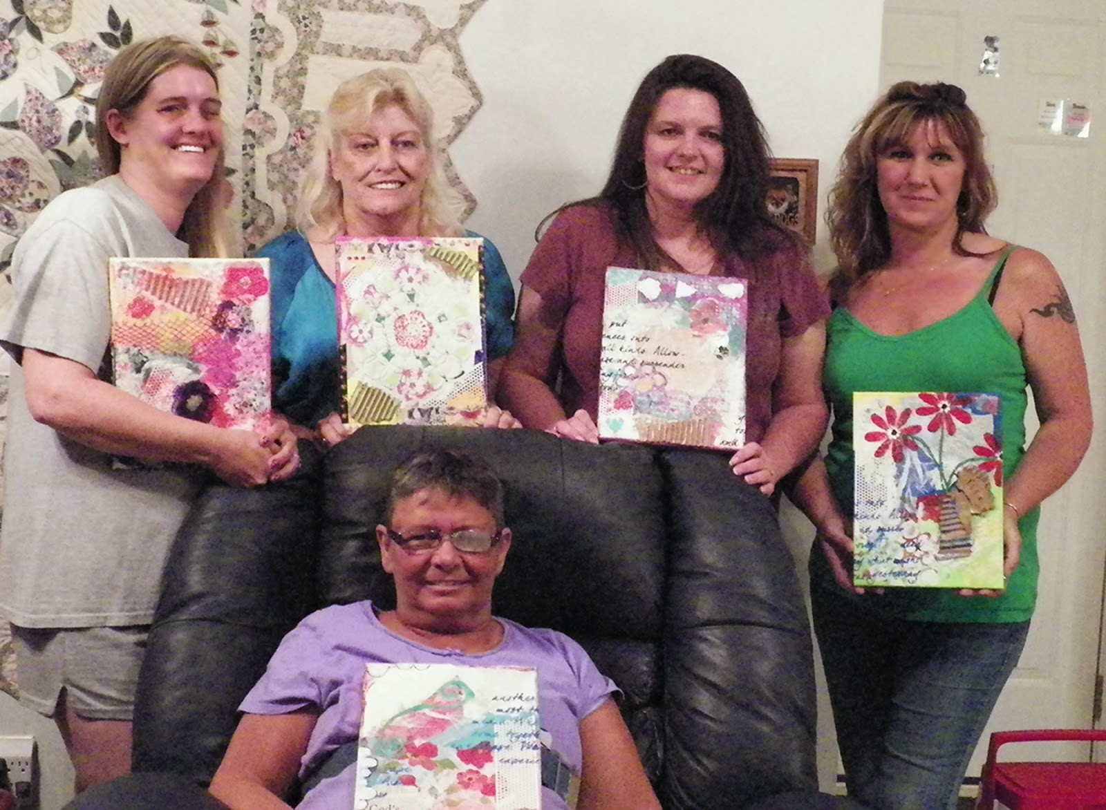 A Smile Maker: a family that creates art together...has fun together