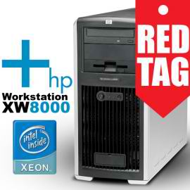 DUAL PROCESSOR HP Workstation XW8000 Intel Xeon Prestonia 3.06GHz x 2 ...