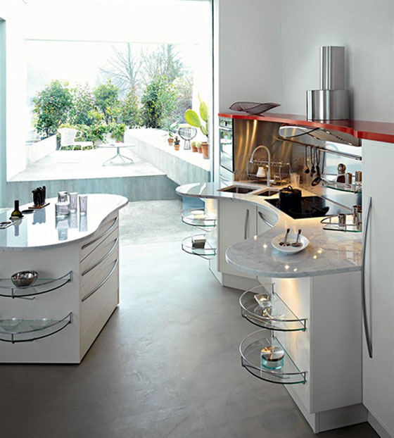 Ergonomics Kitchen Design called Skyline Lab by Snaidero | Interior and ...