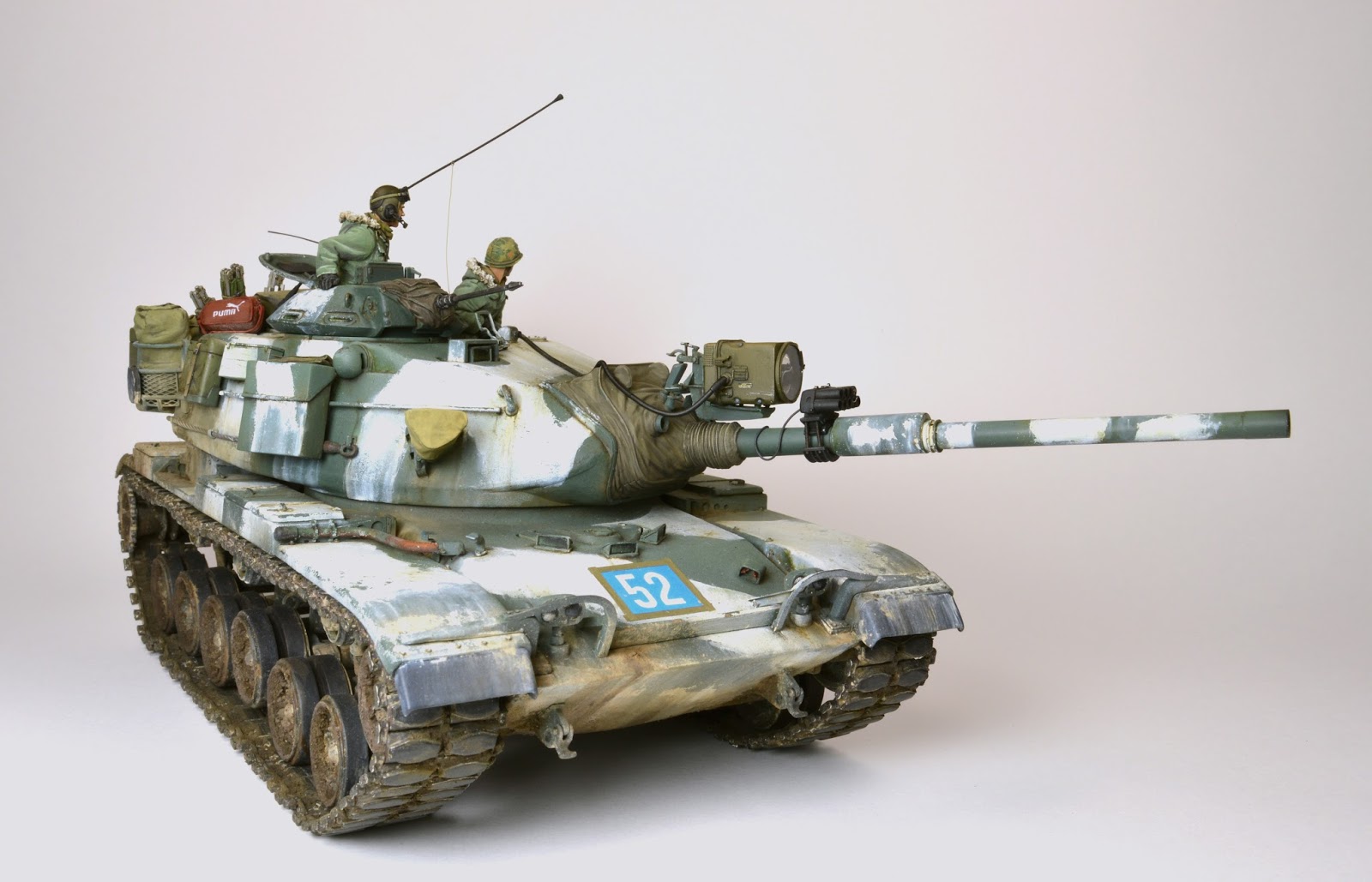 Scale modeling addict: M60a1 in West Germany during reforger 1979