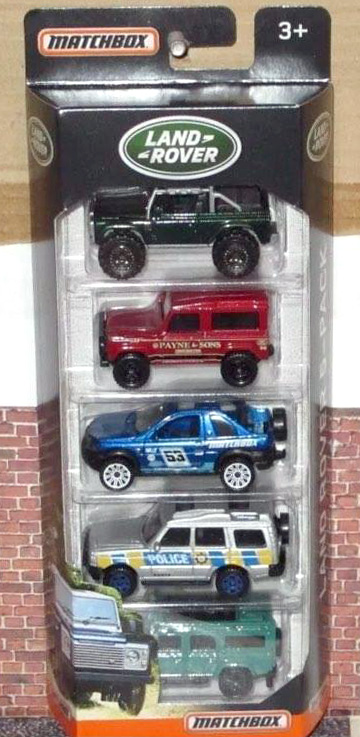 T-Hunted!: A série Land Rover da Matchbox, agora também em packs de 5 ...