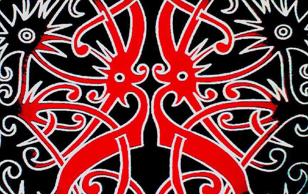 CAPTURE INDONESIAN CULTURE: BATIK KALIMANTAN (BORNEO)