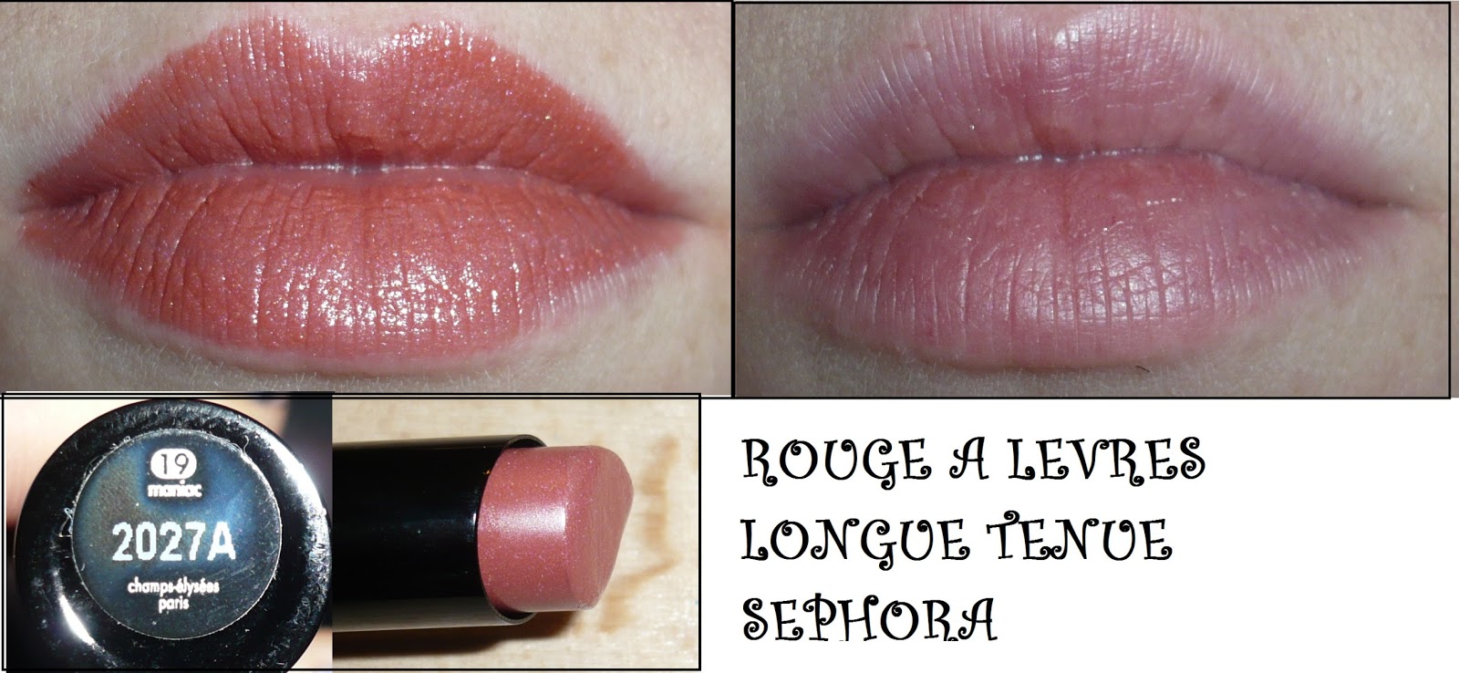 Pim-Pante ^_^: Rouge à lèvres longue tenue N°19 ... SEPHORA