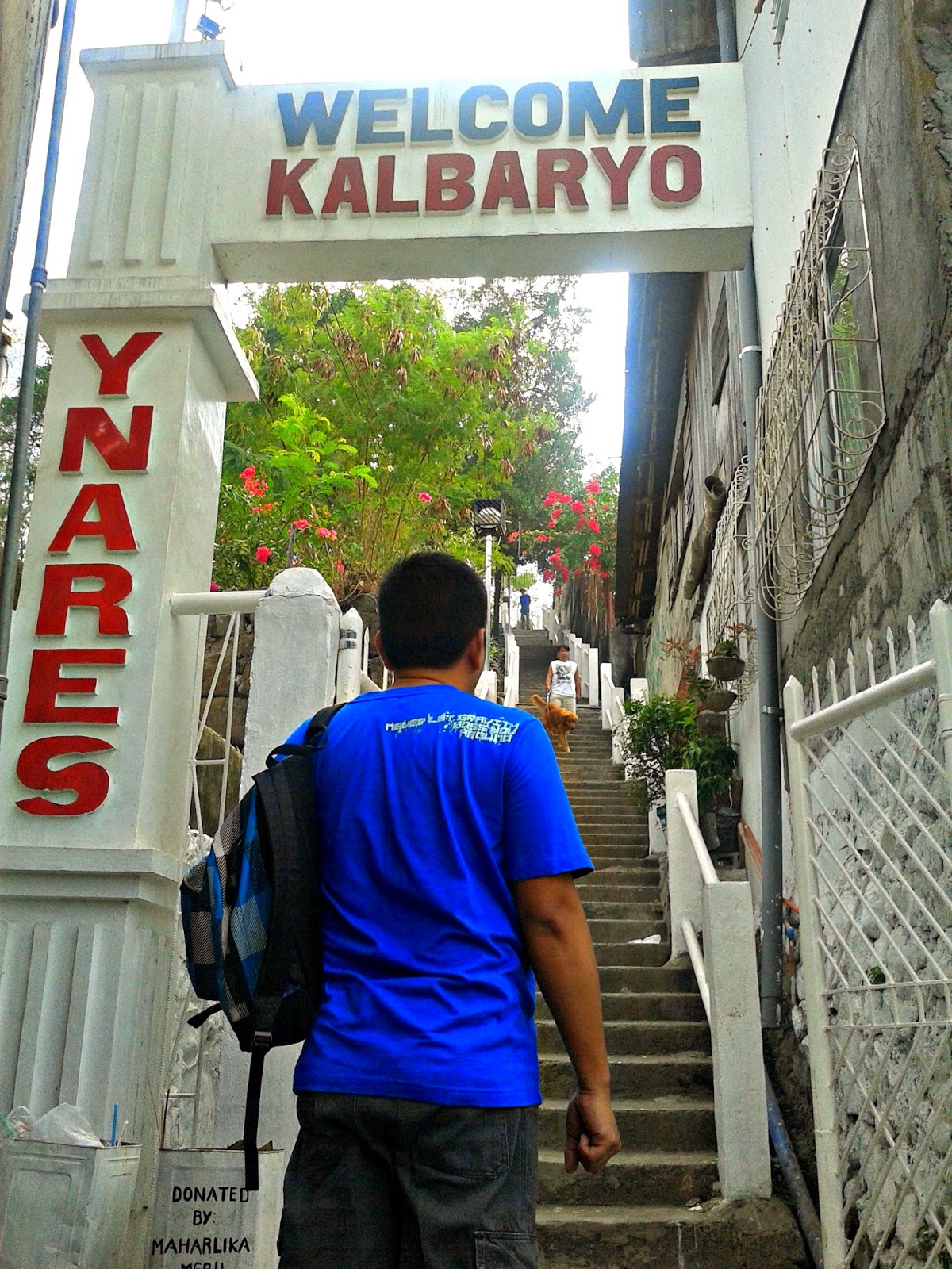 From this side: Saint Ursula Parish and Kalbaryo at Binangonan Rizal