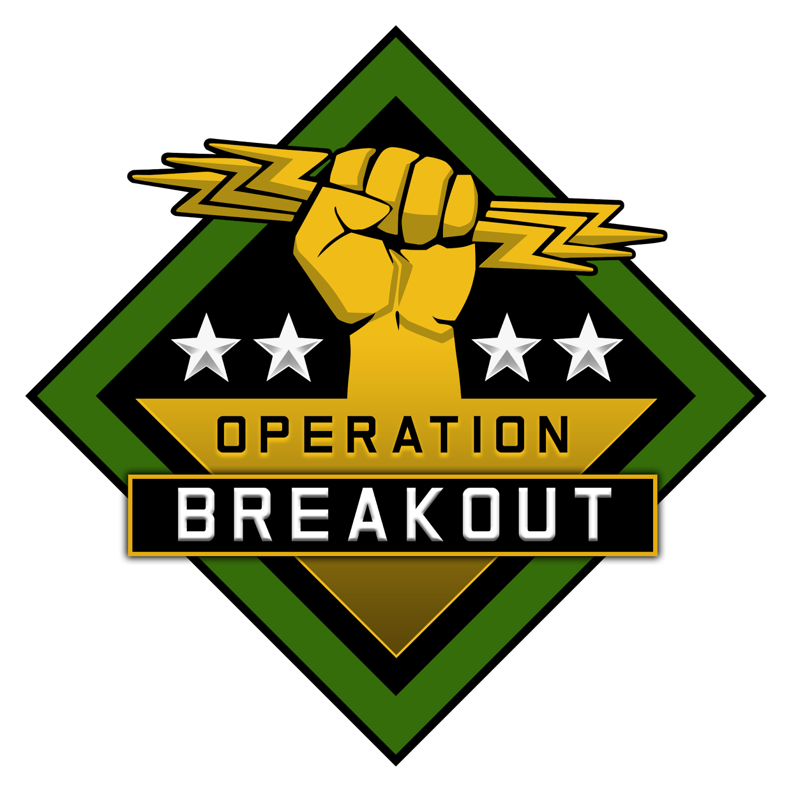 Vetor Escudo Operation Breakout CS GO