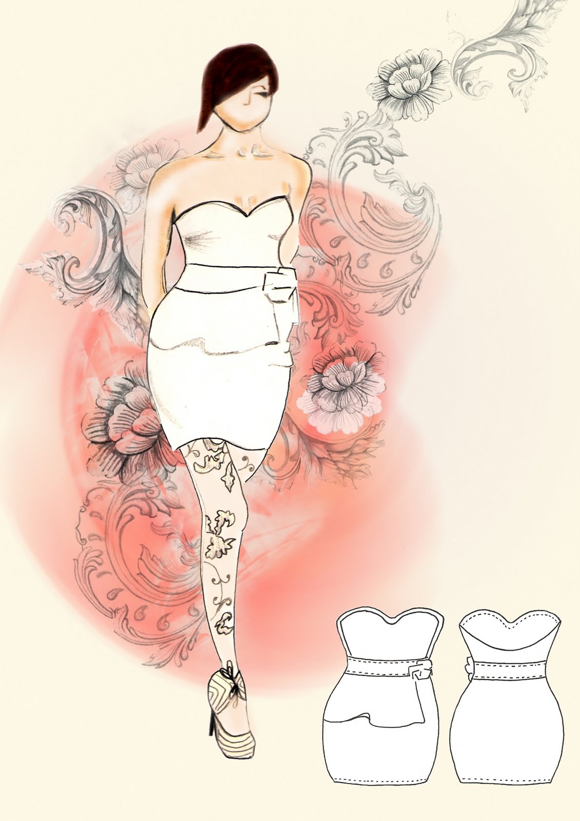 Fashion Design Portfolio: Visual Studies