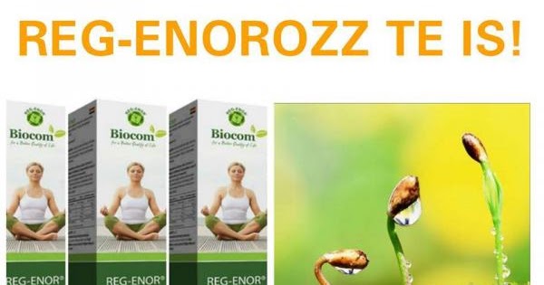 Biocom: Miért pont a Regenor?