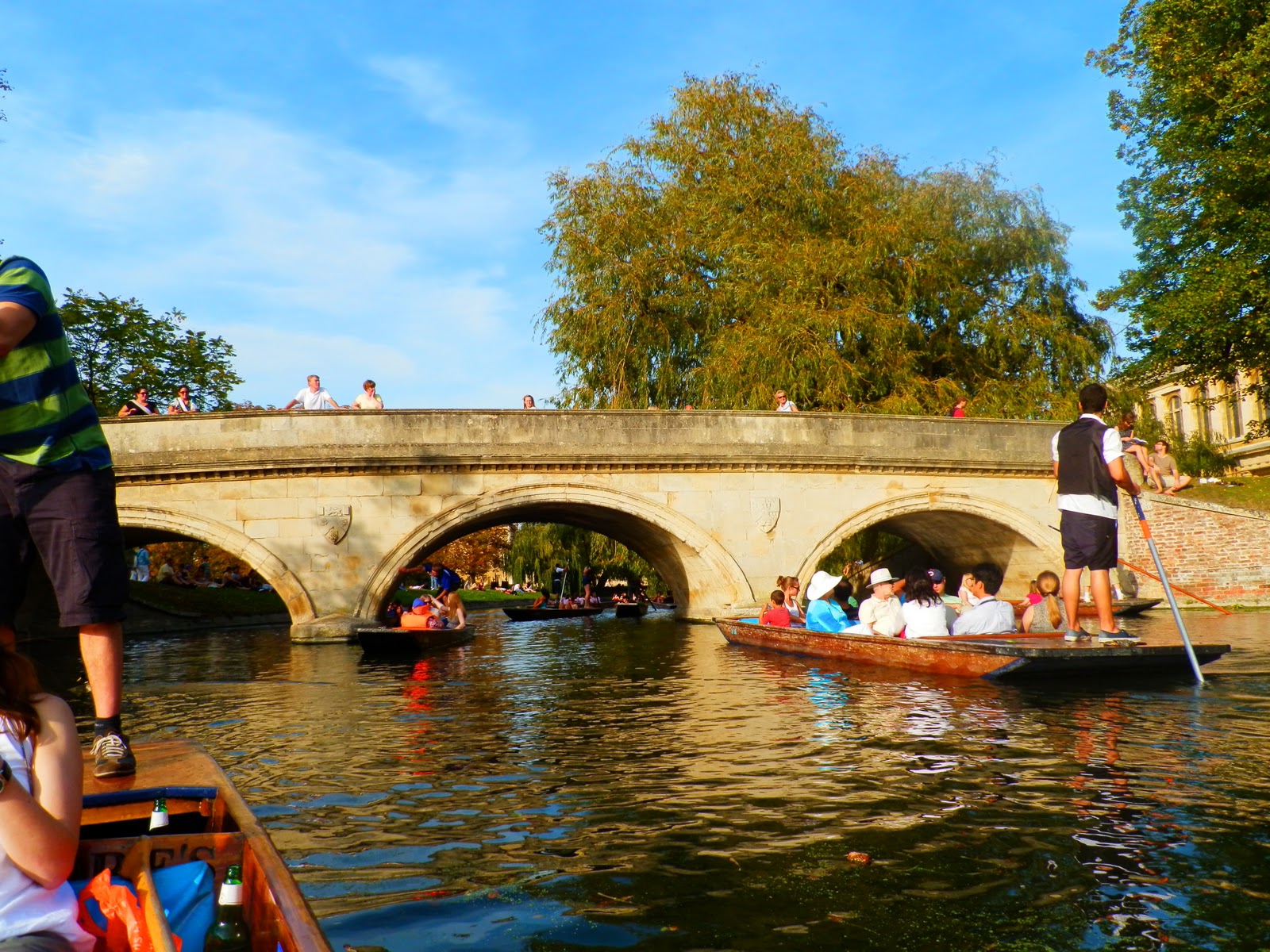 Scrapbook: When in Rome, be a roman. When in Cambridge...go PUNTING!