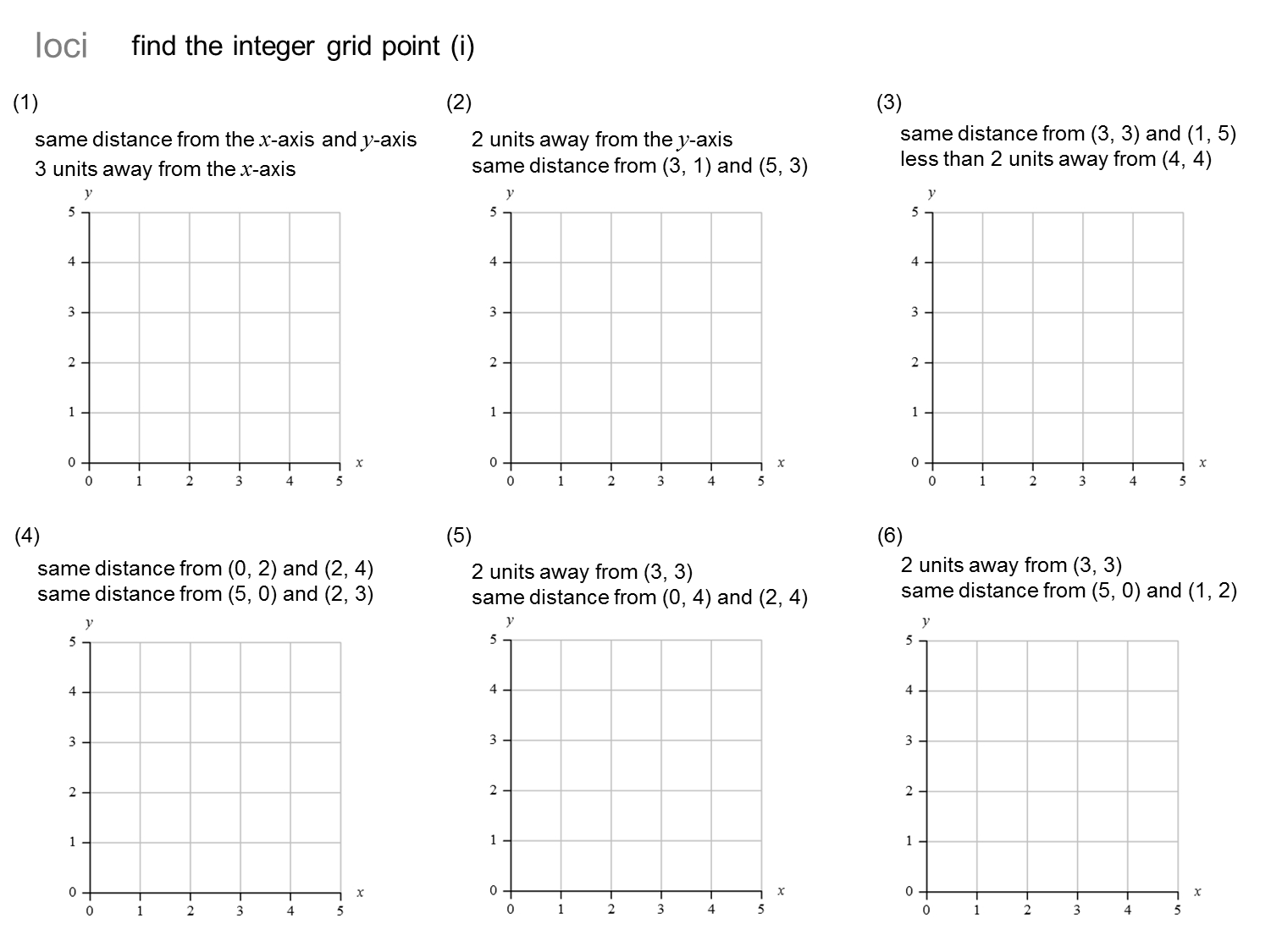 MEDIAN Don Steward mathematics teaching: grid loci