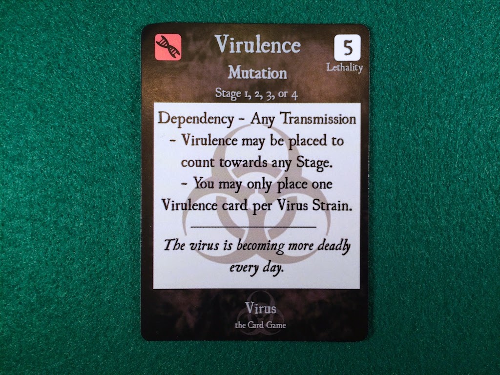 The Nerds' Table: Virus the Card Game, by Mark Basker