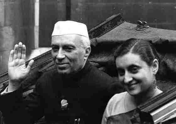 Indian First Prime Minister Jawaharlal Nehru Hand Print Palmistry ...