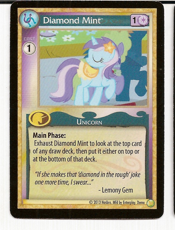 Equestria Daily - MLP Stuff!: All Cards from the MLP CCG Test Event at ...