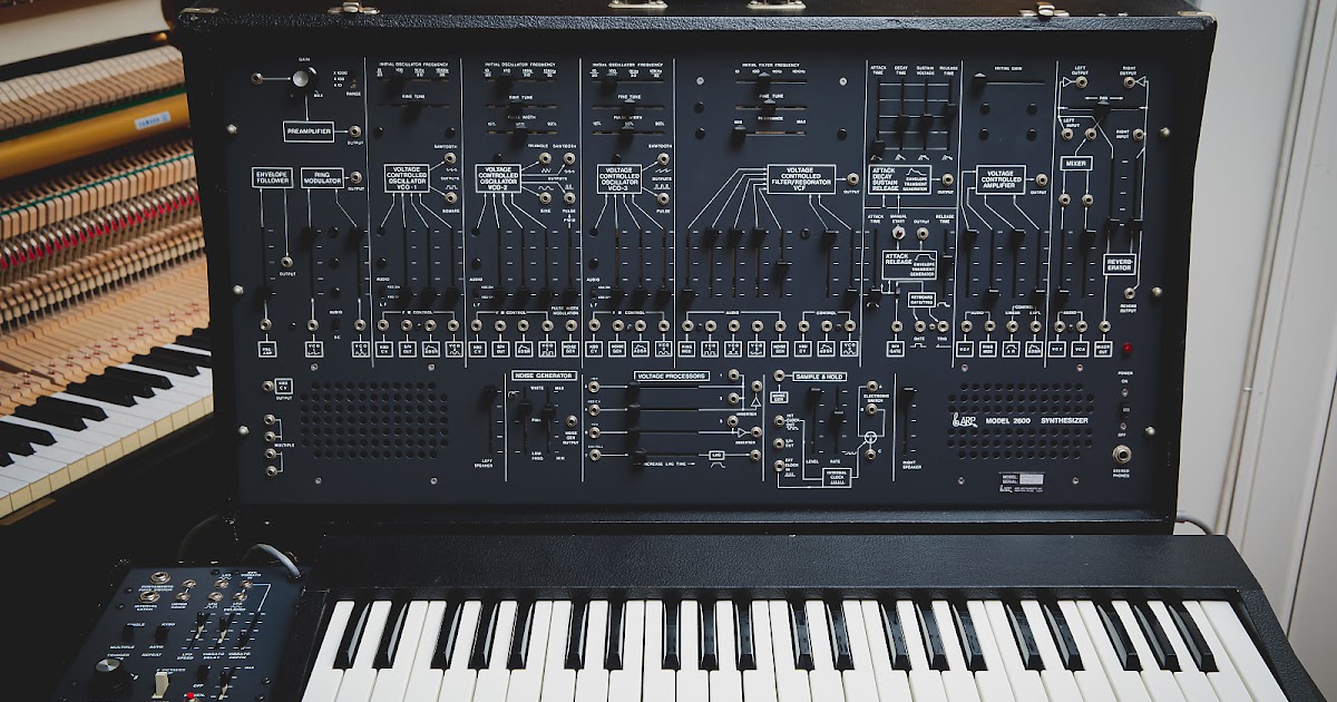 MATRIXSYNTH: ARP 2600 with 3620 Keyboard SN 1640