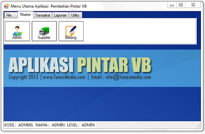 Gratis Aplikasi Pembelian Dengan VB .NET - Pintar VB | Tutorial Visual ...